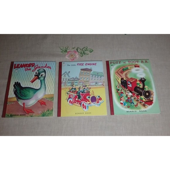 Other | Vintage 1975 Bonnie Books For Happy Children Lot Of 3 | Poshmark